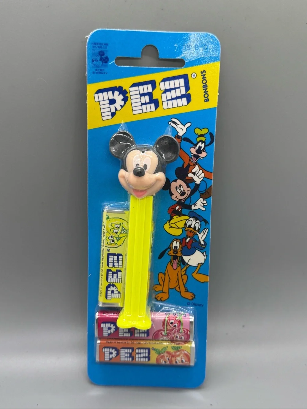 PEZ | Toys | Vintage Disney Mickey Mouse Pez Bonbons Dispenser Made In ...